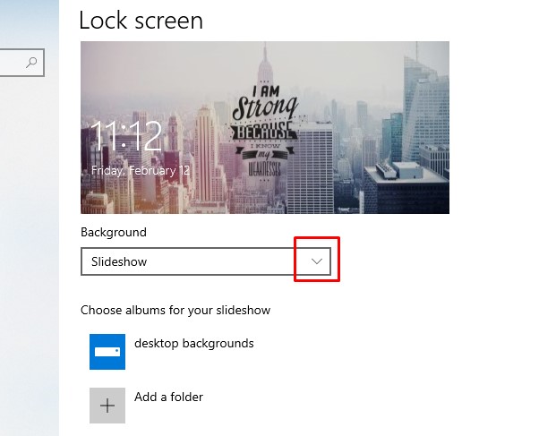 How to Create a Custom Windows 10 Slideshow Background & Lock Screen